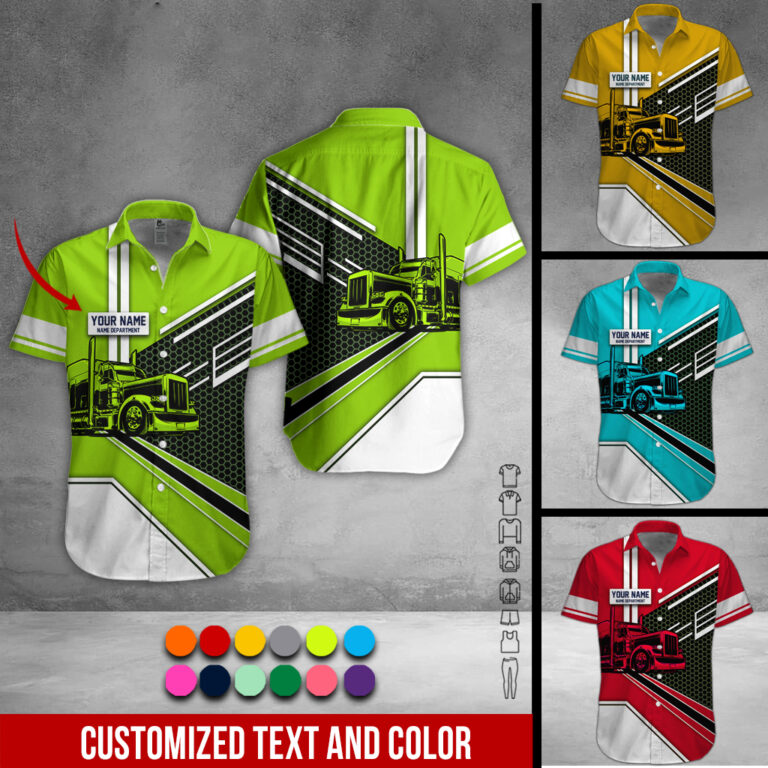 Customized Truck Driver Uniform Full Color All Over Printed Clothes ...