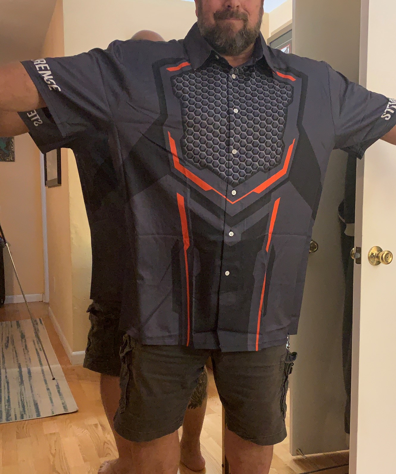 Customized Name And Color Workwear Operator All Over Printed Clothes ...