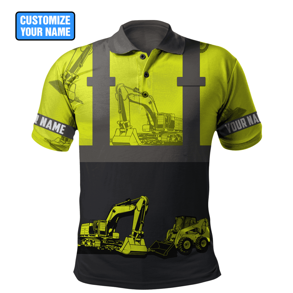 Excavator Operator All Over Printed Clothes TS828 – Azfancy
