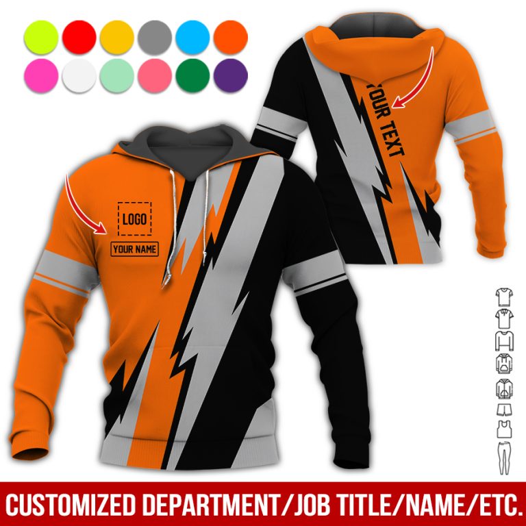 Custom Text & Logo Full Color Printed Uniform | Azfancy