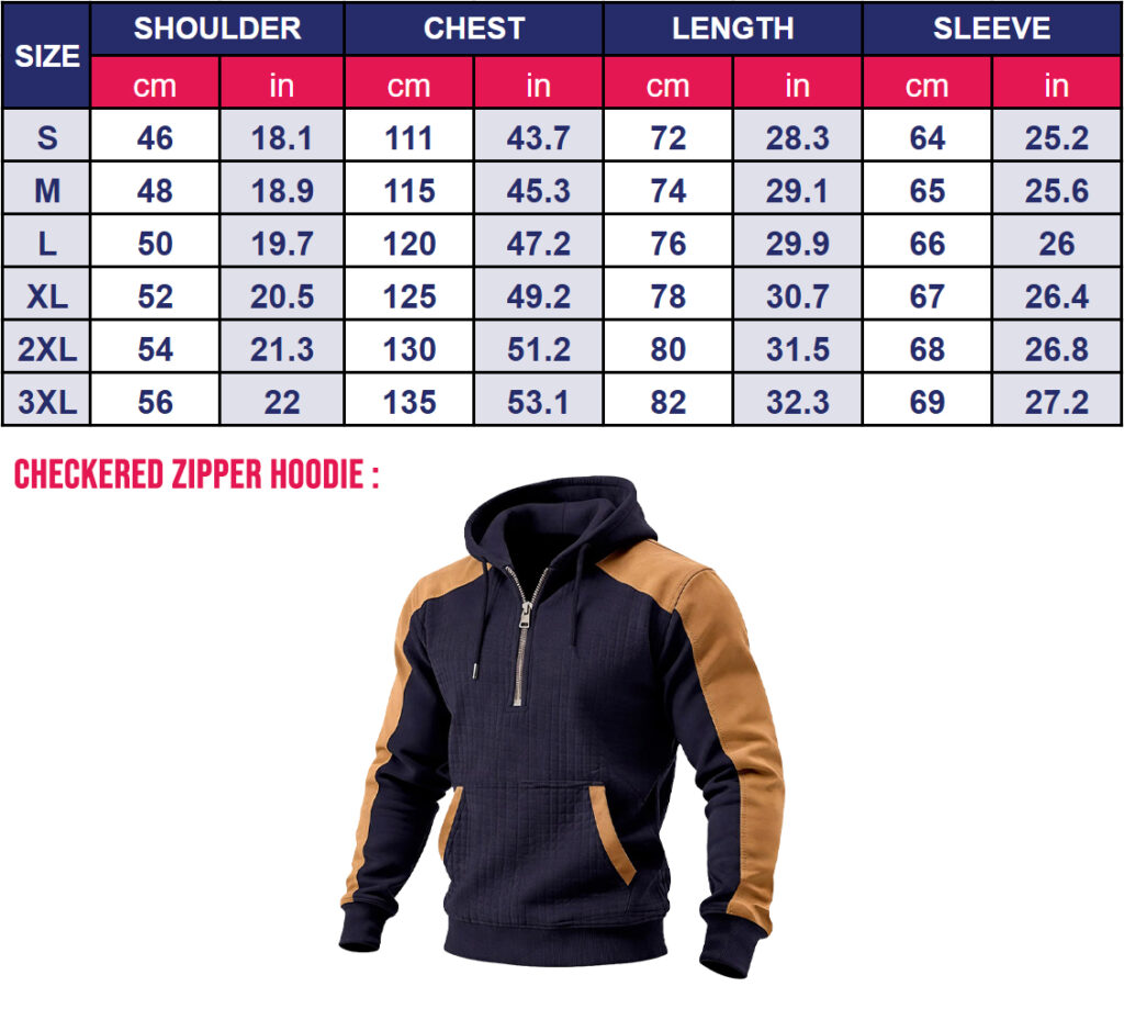 Personalized Name Welding heckered Zipper Hoodie OP773 – Azfancy